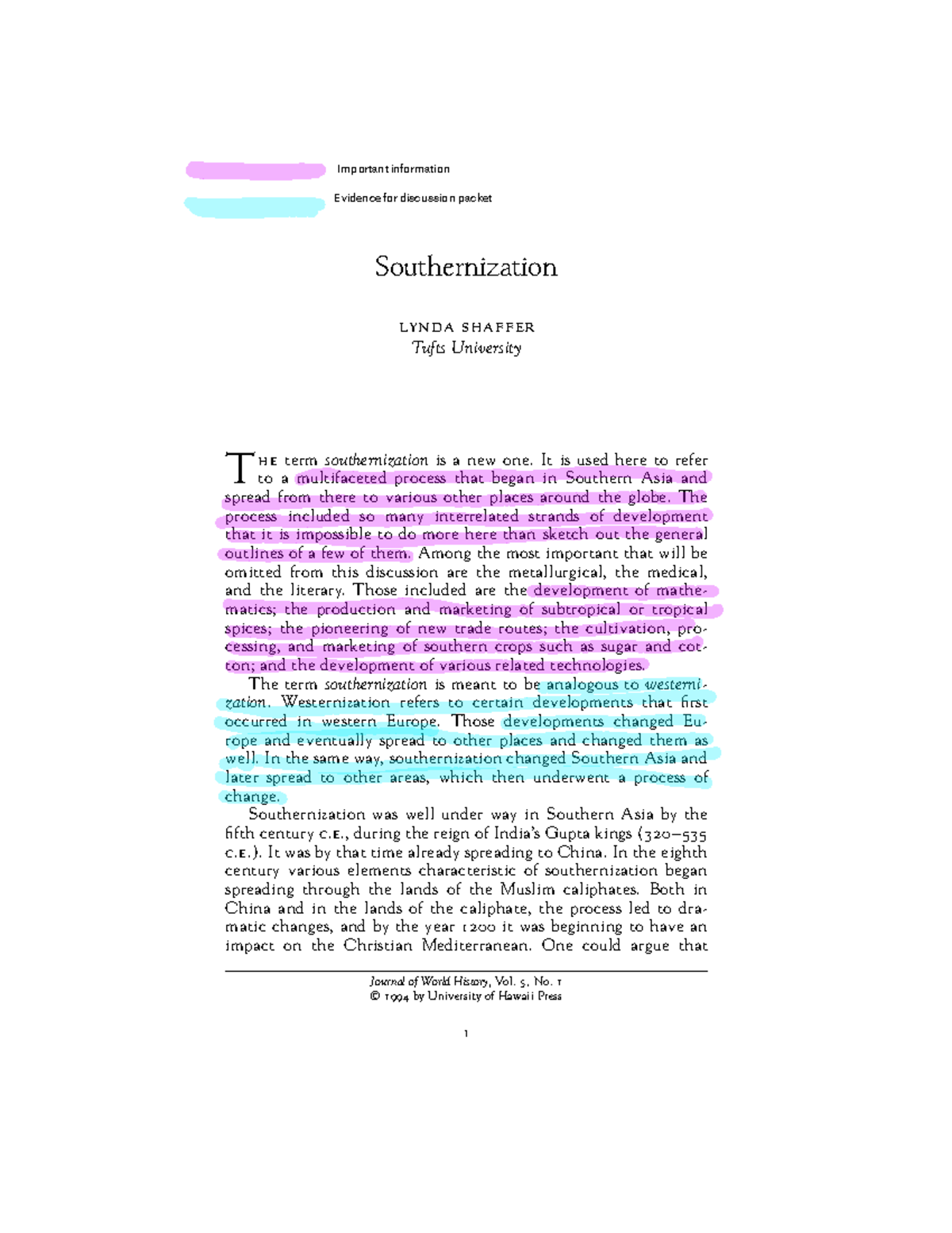 Kami Export - Southernization Article - Southernization lynda shaffer ...