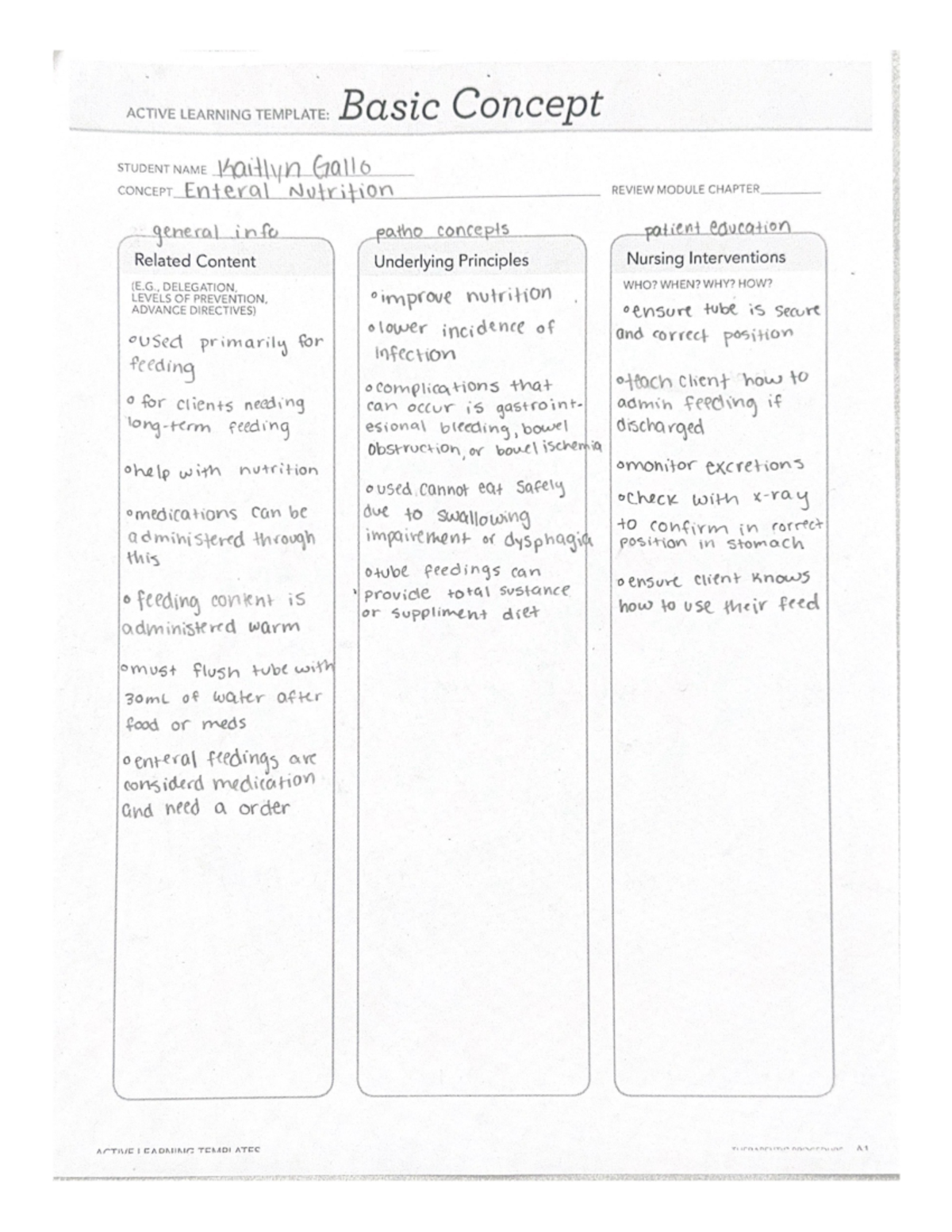Basic Concept - worksheet - AHS 1020 - Studocu