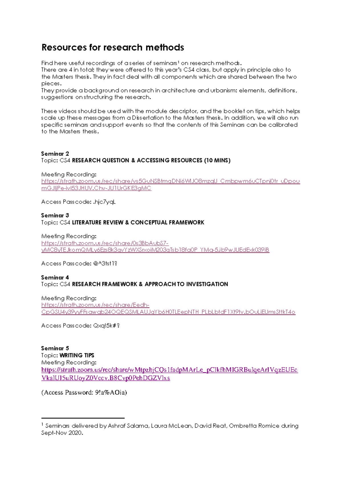 List Videos on research methods - Resources for research methods Find ...