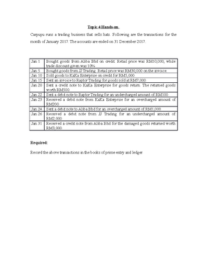 Topic 1 - SOCI SOFP samples - SAMPLE OF STATEMENT OF COMPREHENSIVE ...