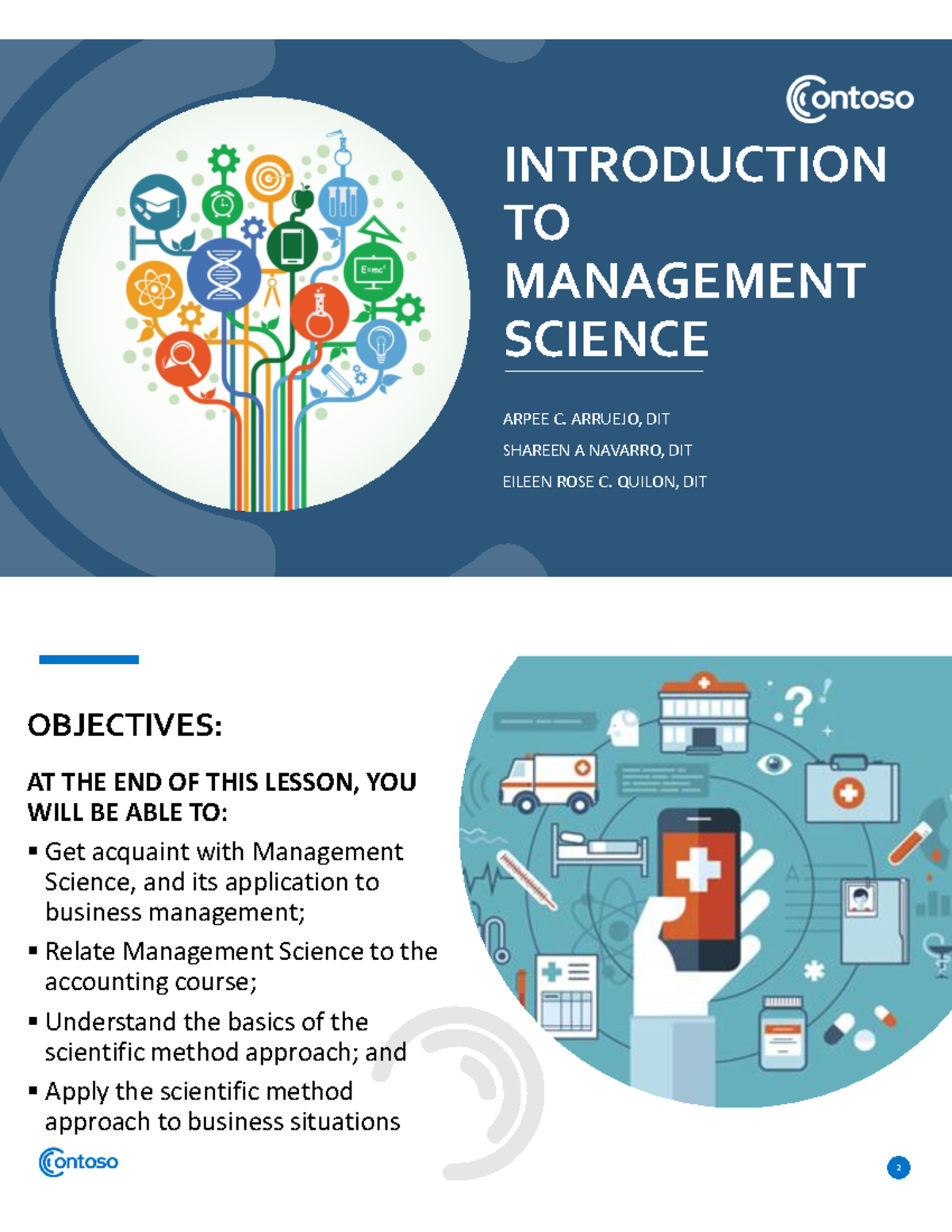 Management Science Introduction - INTRODUCTION TO MANAGEMENT SCIENCE ...