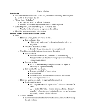 Chapter 2 Outline - Making Sense of Criminal Justice - Policies and ...