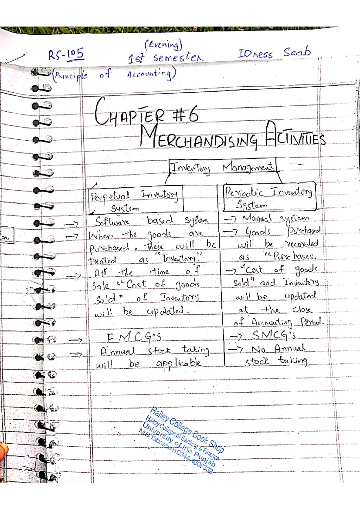 Acc solutions - BS Accounting - Studocu