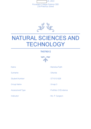 [Solved] illustrating how you would explain an NST grade 6 concept of ...
