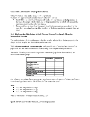 STA 270 Chapter 6 - The Normal Distribution - Chapter 6: The Normal ...