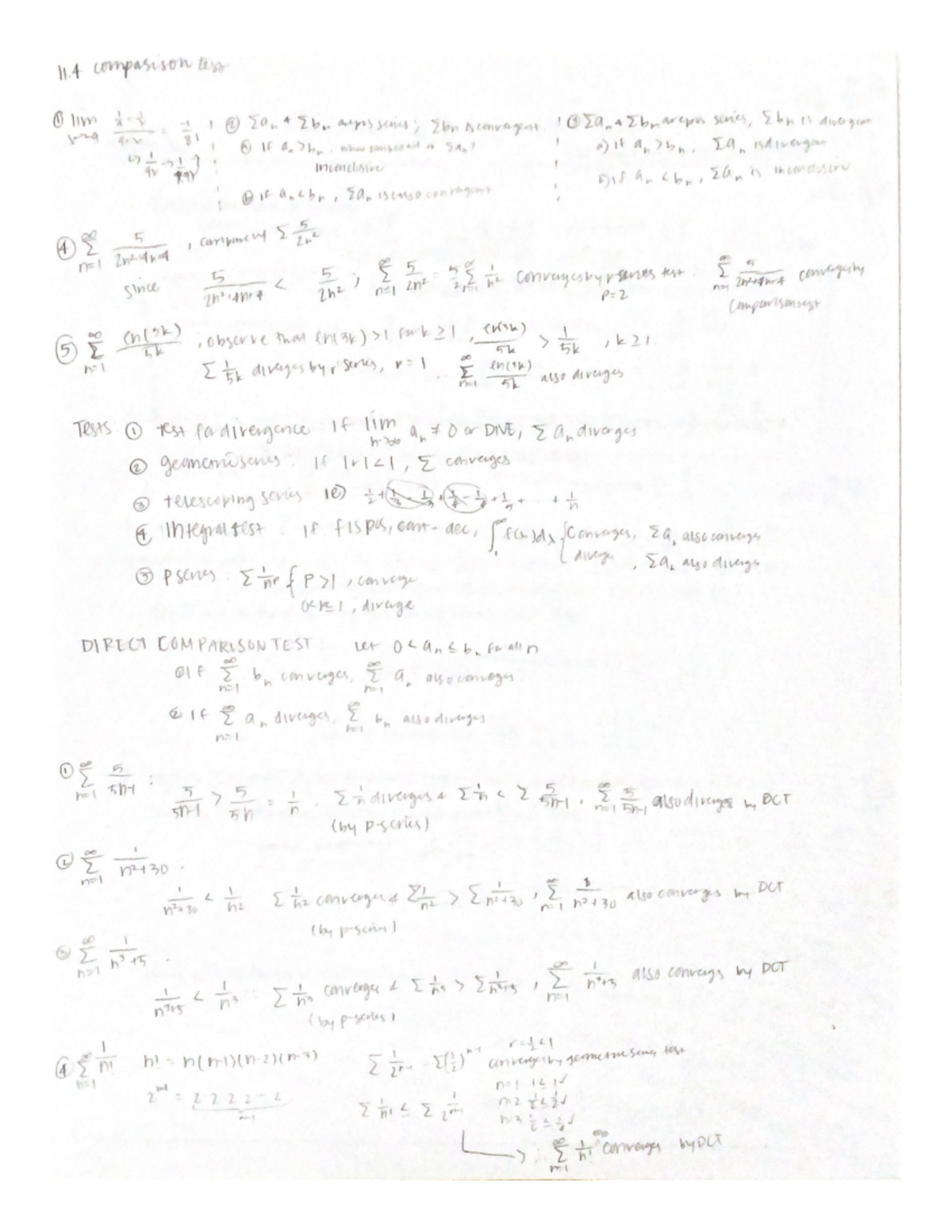 MATH 242 11 - Chapter 11 lesson 4 lecture notes, Dr. Liu - MATH 242 ...