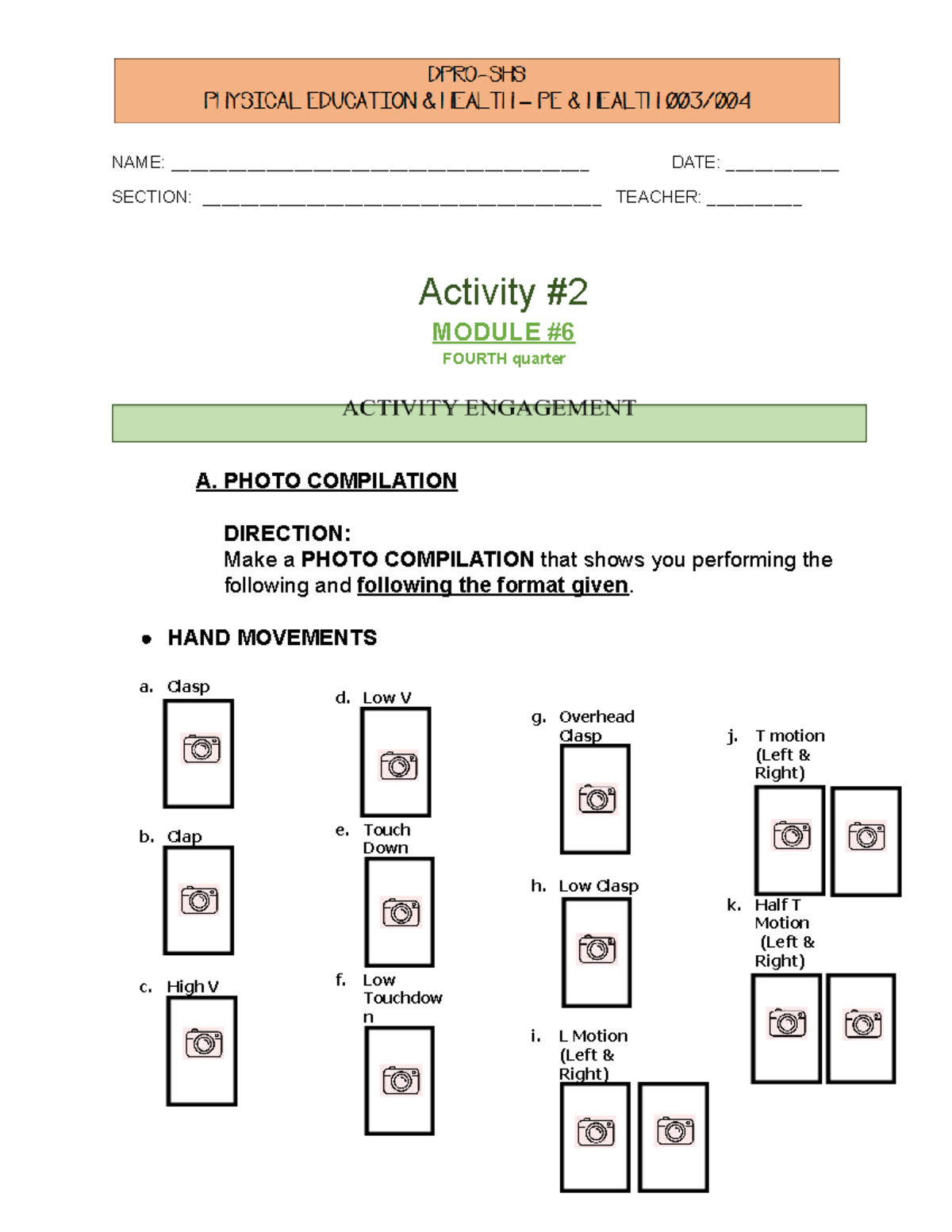 Activity #2 (MOD6) seatwok - NAME ...