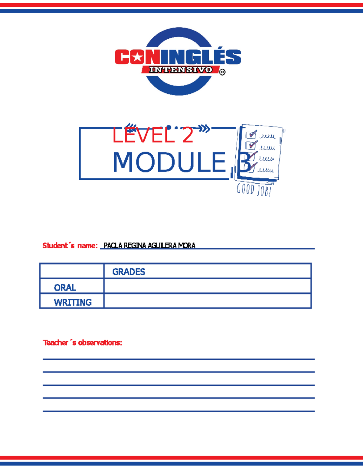 Examen Level 2 Module 3 - este documento es importante para el repaso ...