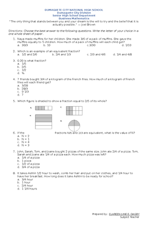 Business-Mathematics Module-12 Gross-and-Net-Earnings - Business ...