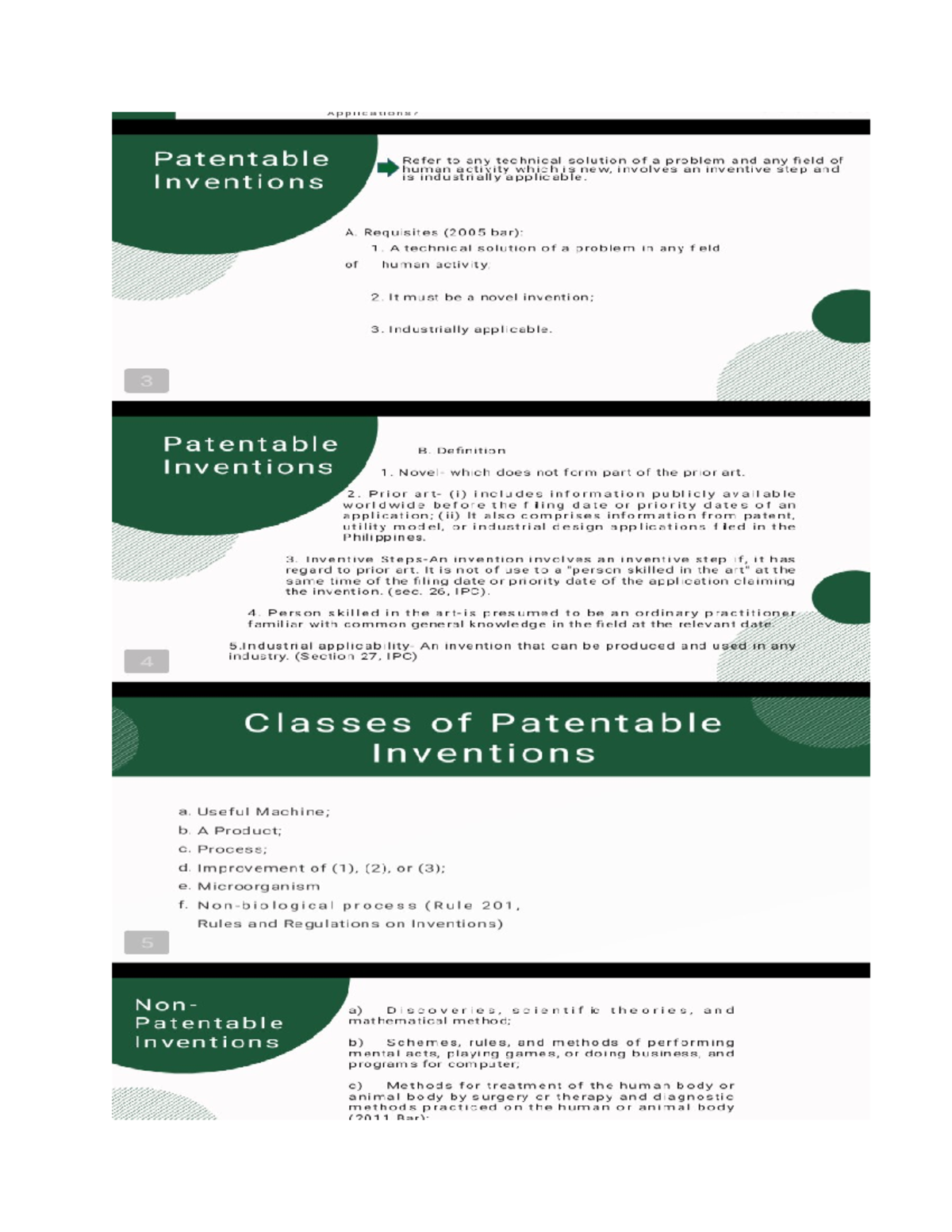 Patent patent 2.0 - Patentable Refer to any technical solution of a ...