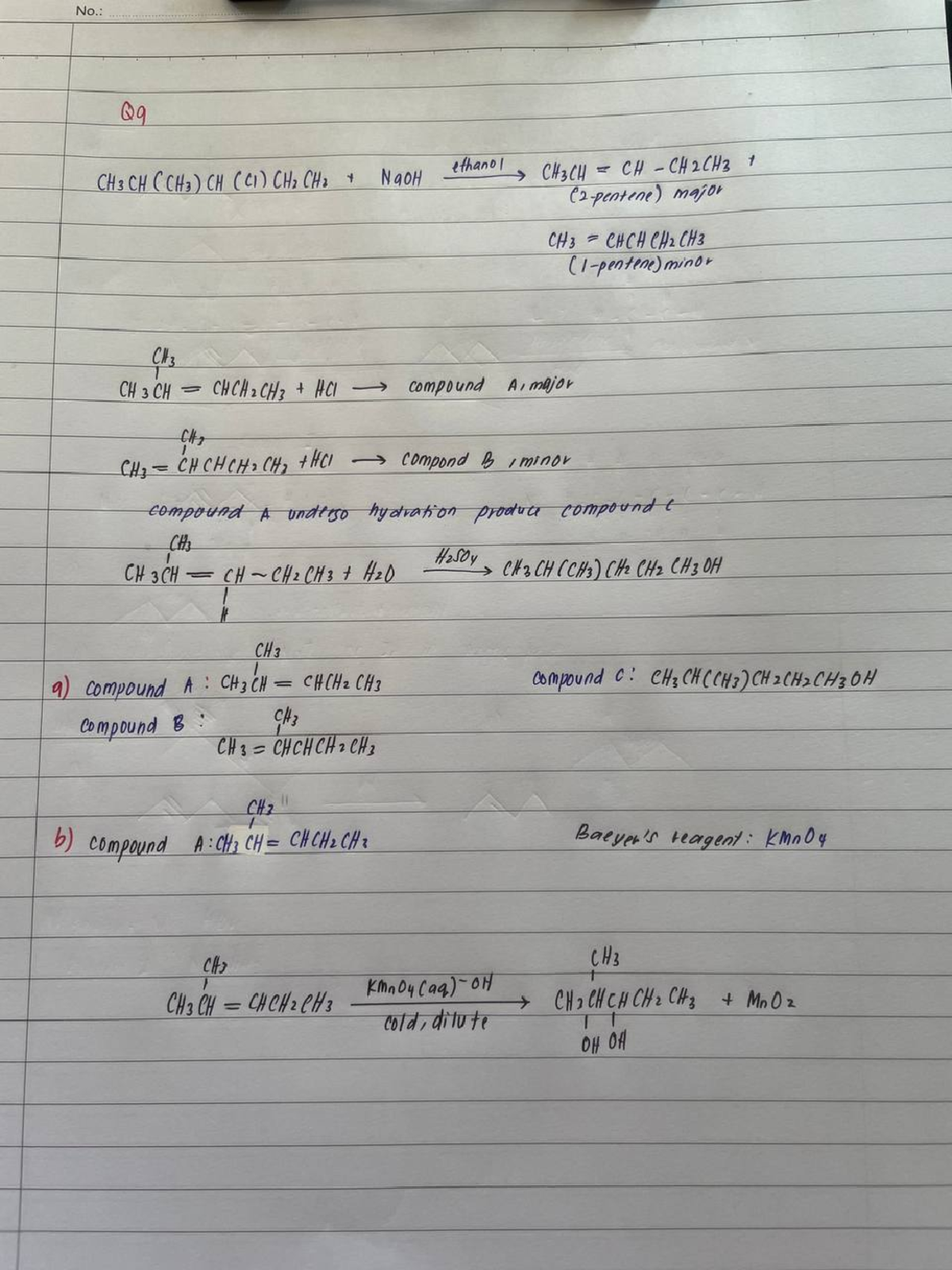 Tutorial CHM258 PART 2 - Diploma in Science - Studocu