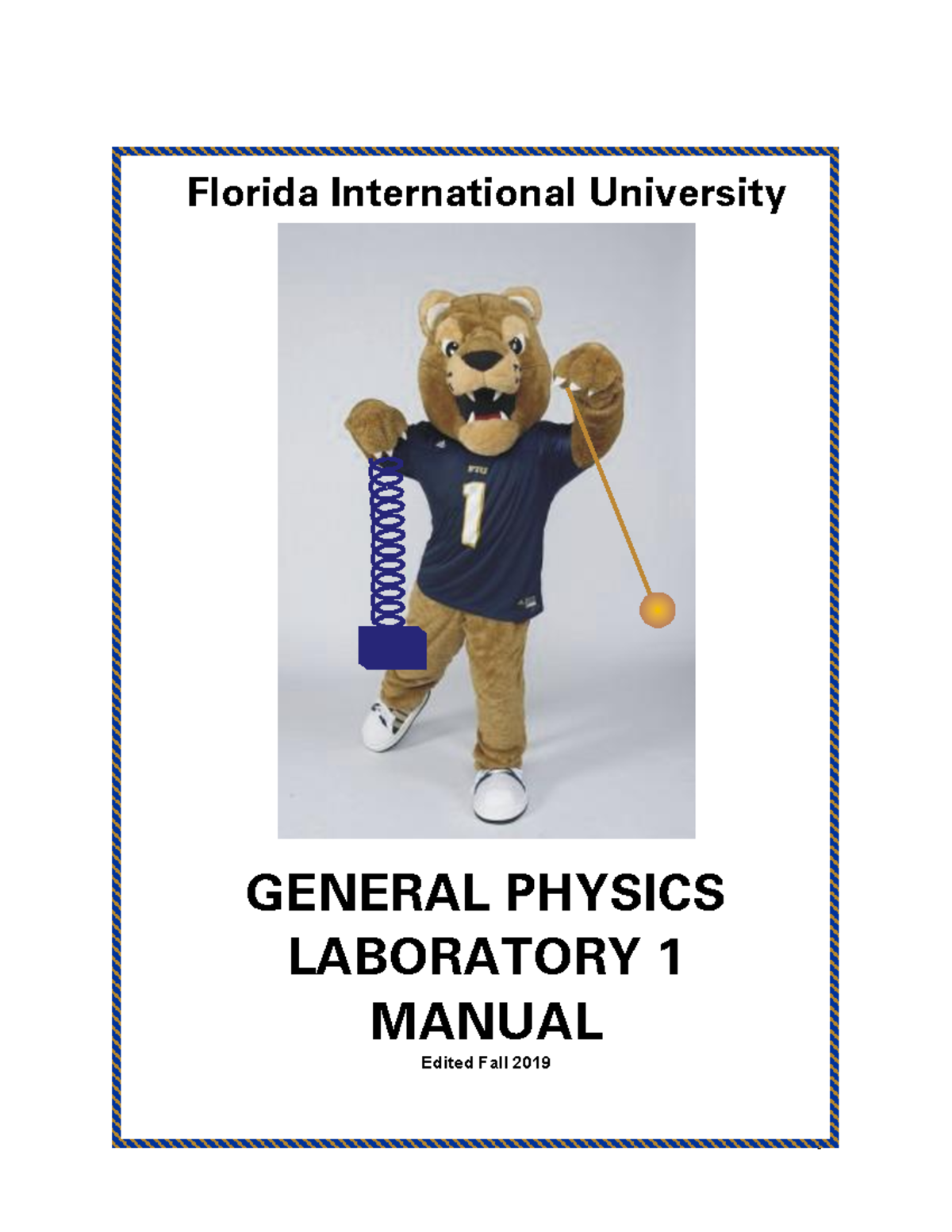 Open Physics 1 Lab Manual - Florida International University GENERAL ...