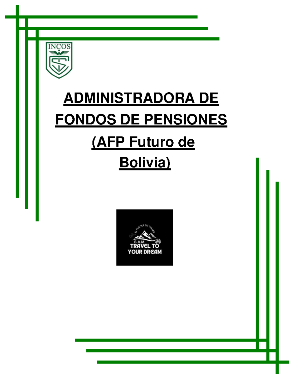 AFP Futuro de Bolivia - Sociedades - ADMINISTRADORA DE FONDOS DE ...