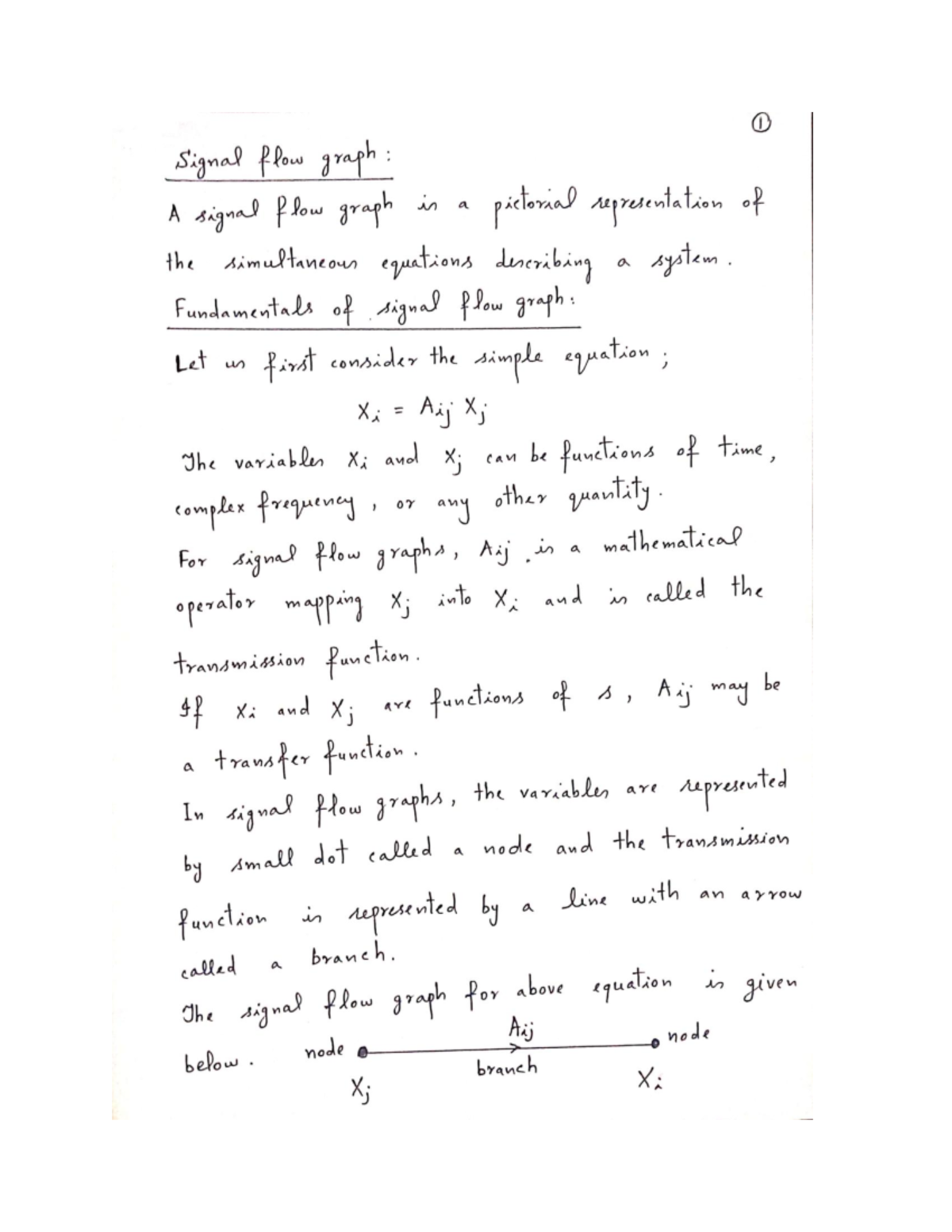 Signal flow graph - Lecture in soft form - Control systems - Studocu