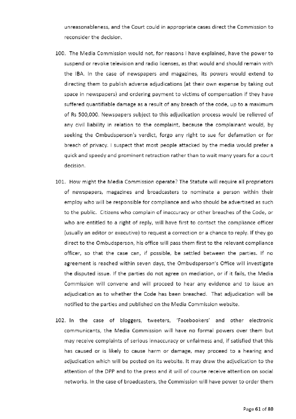 Media law and ethics in mauritius 77 - COM 410 - Studocu