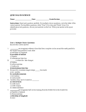 Environmental Science. Module 2. 1 - I. UNIT TITLE/CHAPTER TITLE THE ...
