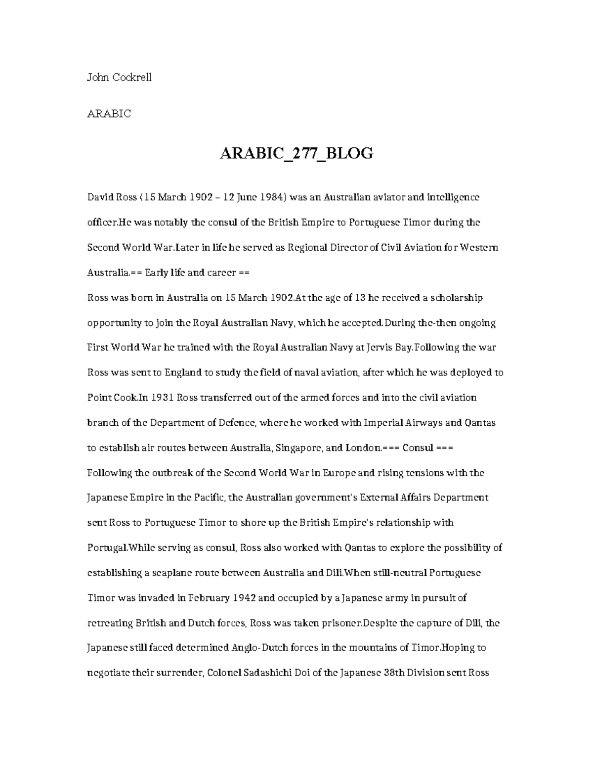 Arabic 277 BLOG - madbfdywjew - John Cockrell ARABIC ARABIC_277_BLOG ...