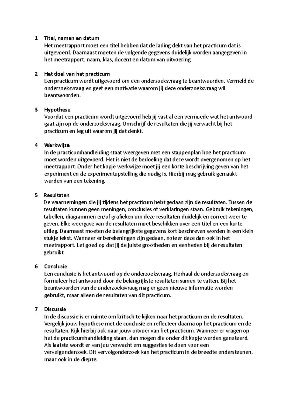 1464078312 Hoe schrijf je een verslag - 1 Titel, namen en datum Het ...