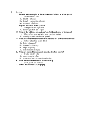 Environmental Geo Quiz 3 - Multimedia Quiz #3 (Week 5 Environmental ...