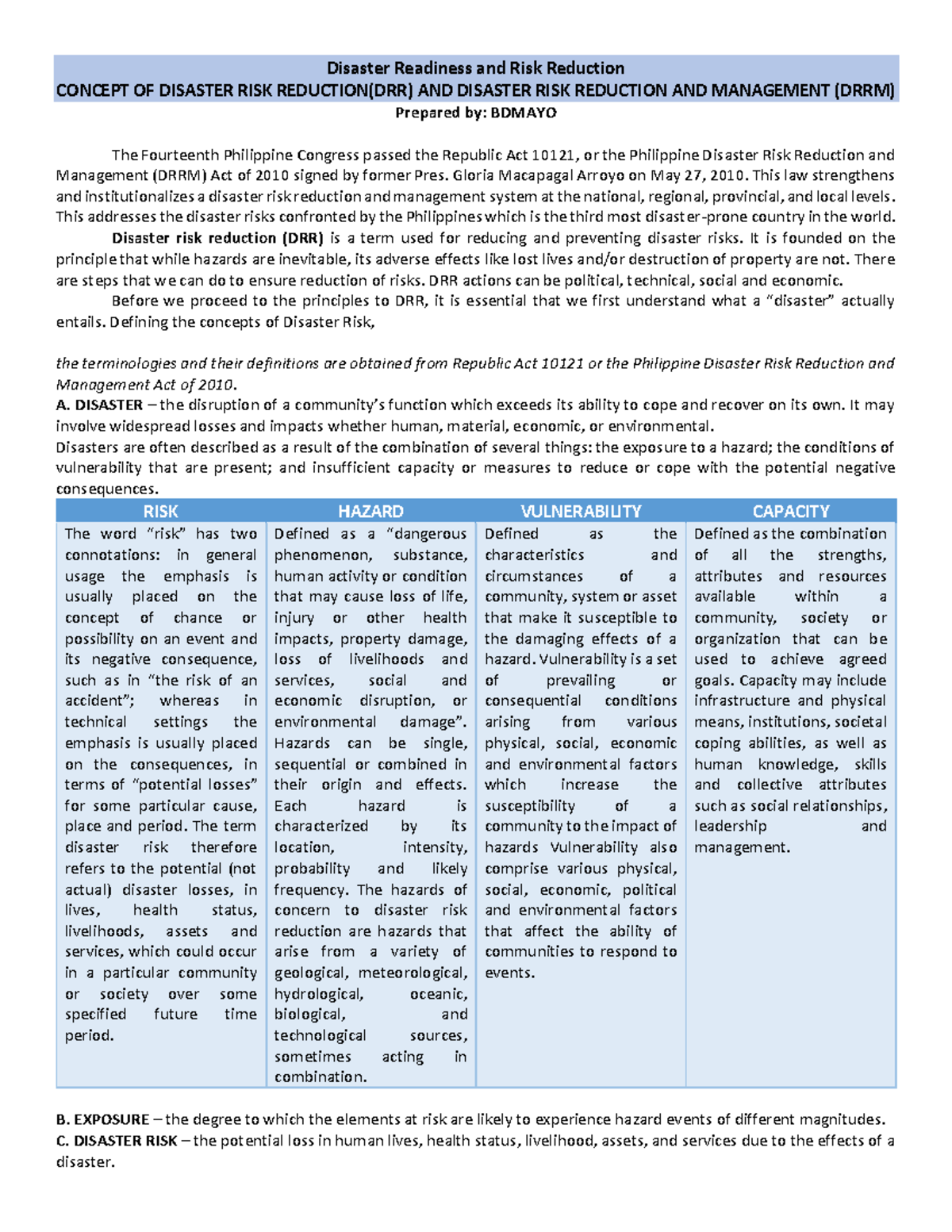 Inbound 4256791000239082112 - Disaster Readiness and Risk Reduction ...