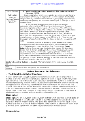 Security attacks ,services and mechanisms - Cryptography and Network ...