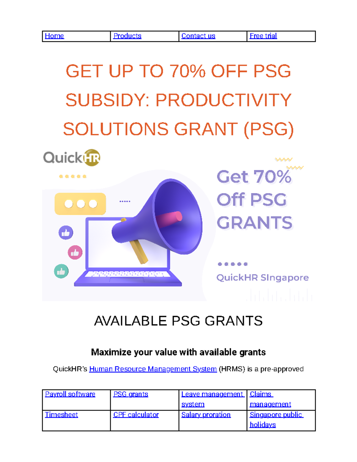 Productivity Solutions Grant (PSG) - GET UP TO 70% OFF PSG SUBSIDY ...