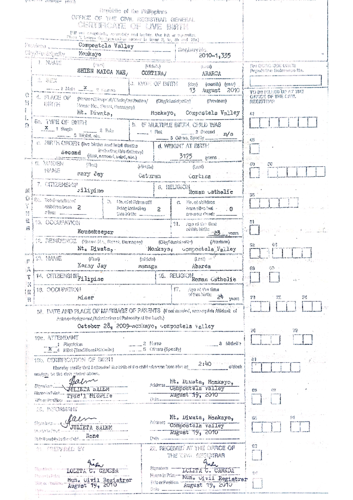 BD856CBCE46C489C2h9HX7VY - January Republic of the Philippines OFFICE ...