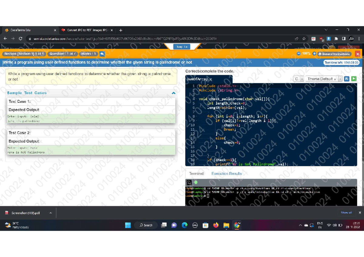 Functions - Easy - PPS notes from 2022-2023 - CodeTantra Edu x Convert ...