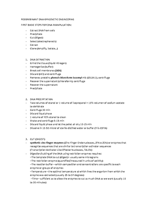 Genomics - krkr - GENOMICS 1. THE GENOME is the whole DNA that forms ...
