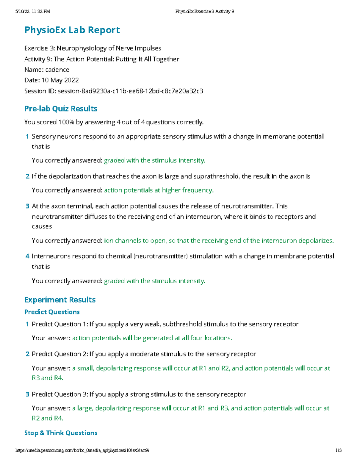 Physio Ex Exercise 3 Activity 9 - pearsoncmg/bc/bc_0media_ap/physioex ...