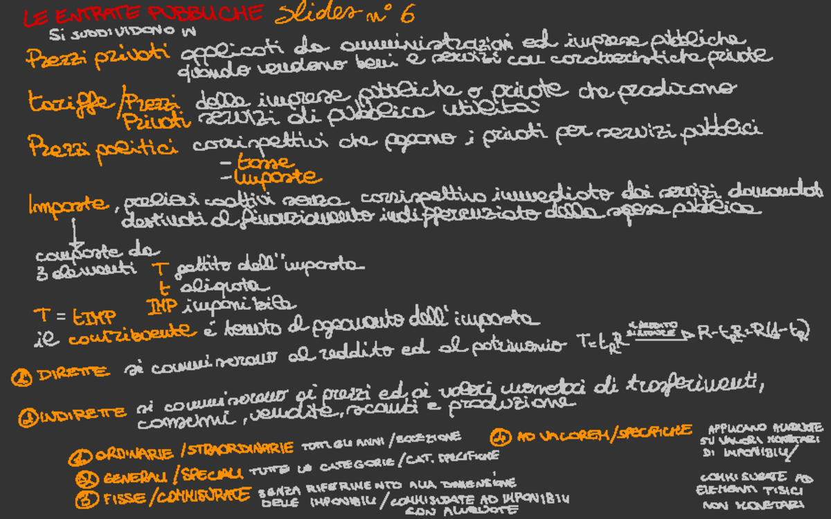 Economia 2 - Teoria esame - LE ENTRATE PUBBLICHE slides n° Si ...