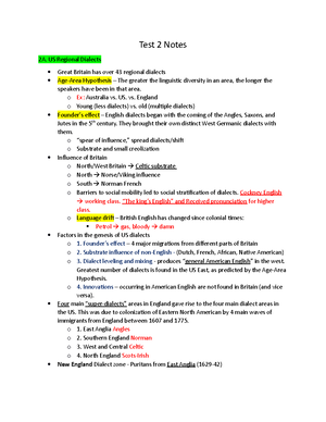 Lang ideaologies 1 - notes on language ideologies - 1 ⸻ language ...