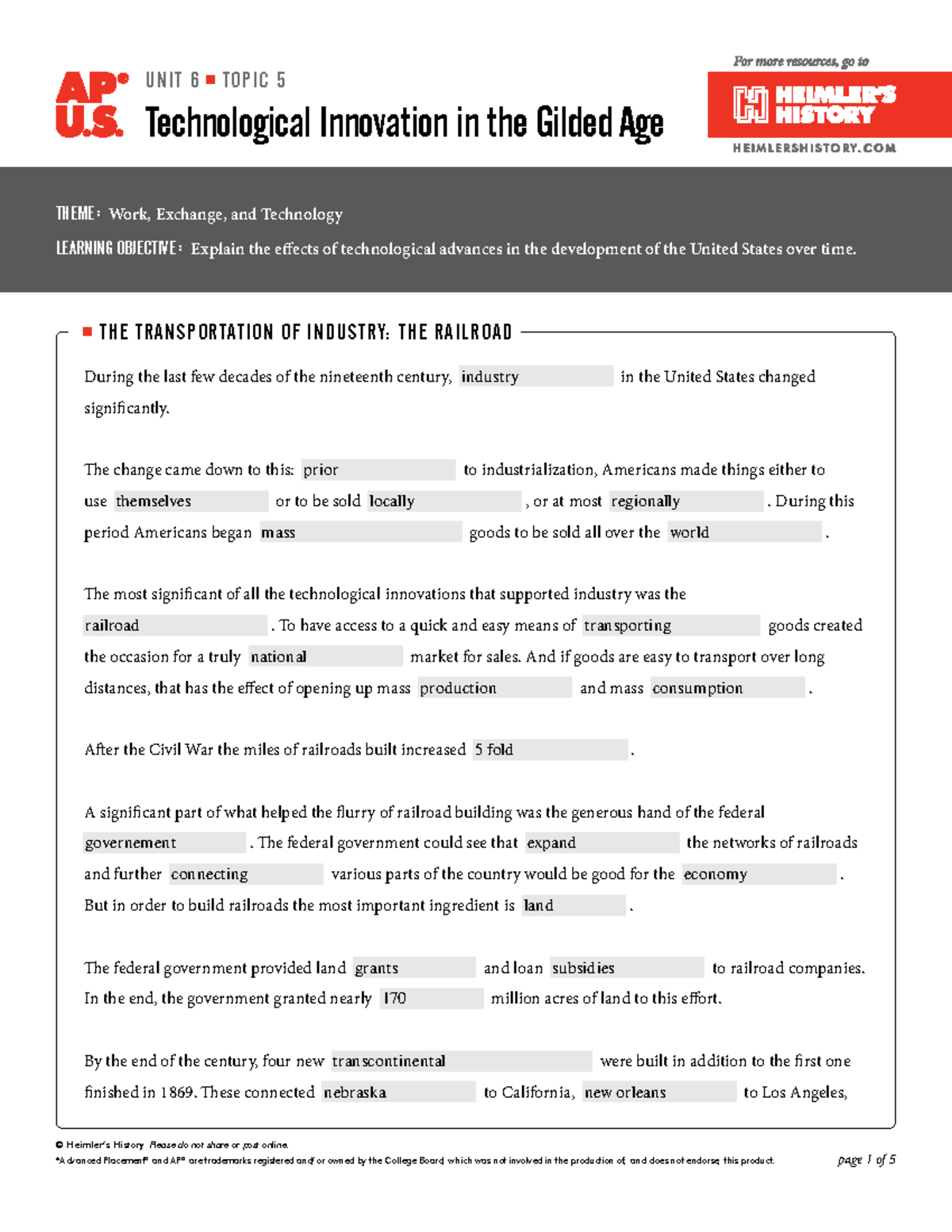 AP US Unit 6 Topic 5 Noteguidesn - H E I M L E R S H I S T O R Y. C O M ...