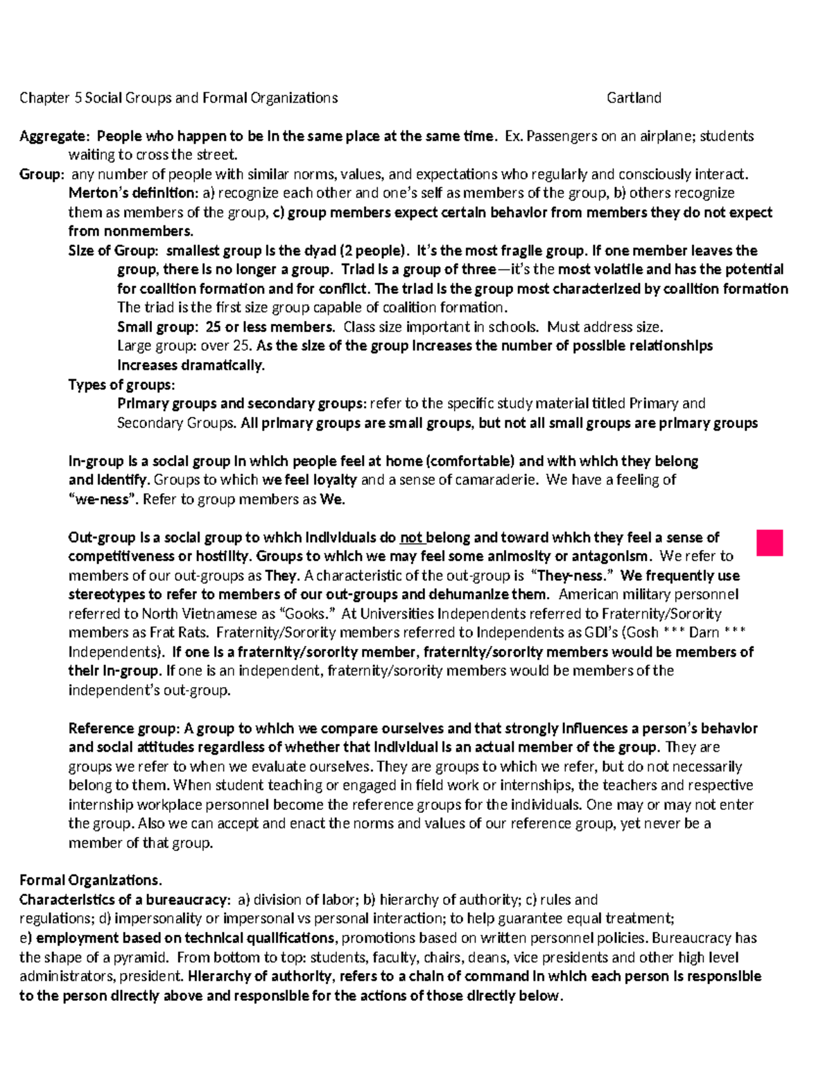 Chapter 5 Soc Groups and Formal Org Bu L blg(1) - Tagged - Chapter 5 ...