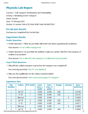 Physio Ex Exercise 8 Activity 2 Kyle - 7/18/22, 10:44 AM PhysioEx ...