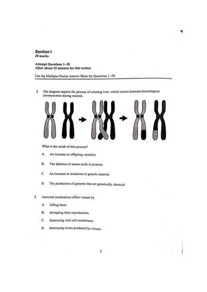 Module 5 Biology - HEREDITY - YEAR 12 BIOLOGY Module 5 - Heredity ...