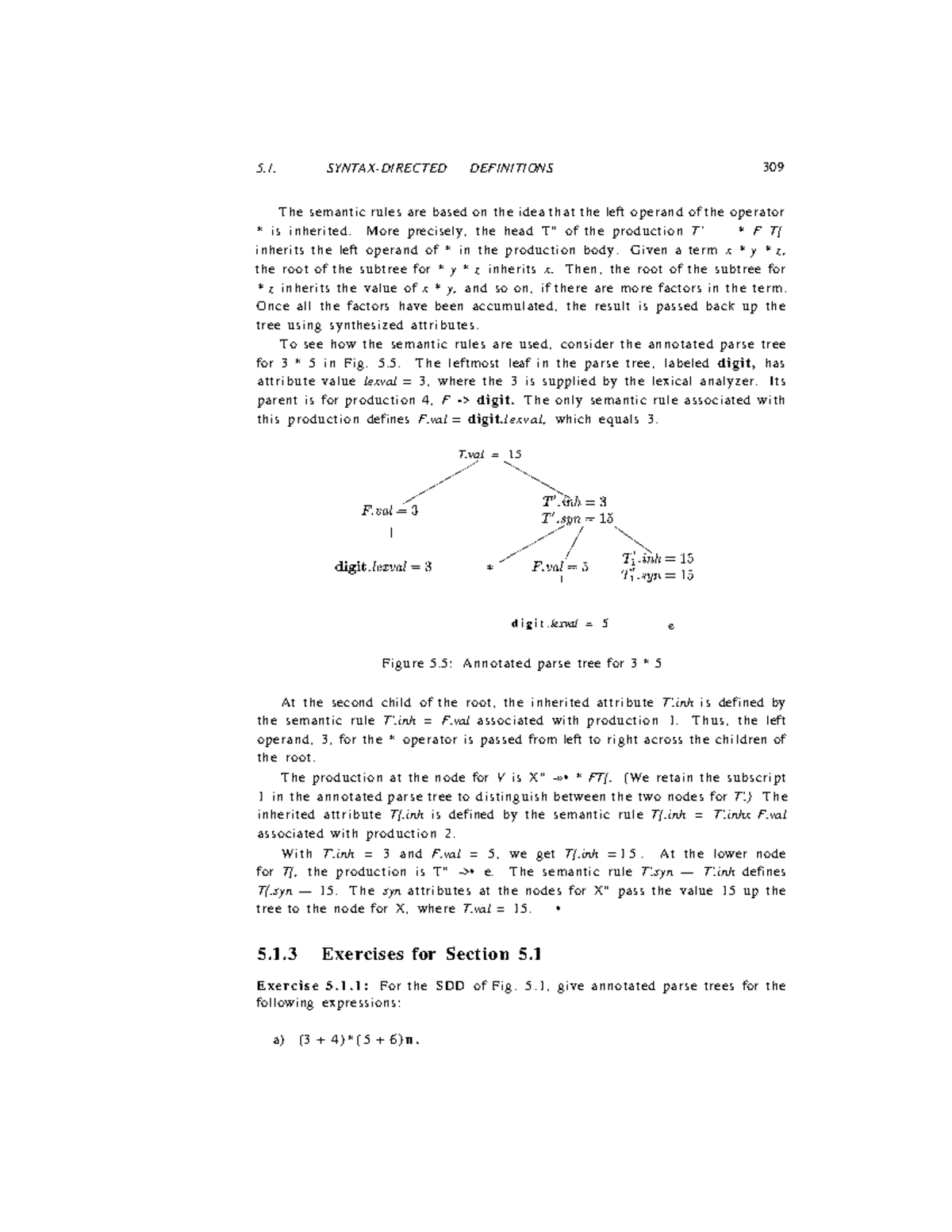 Comp1 - Compiler design reference book important topics - 5. SYNTAX ...