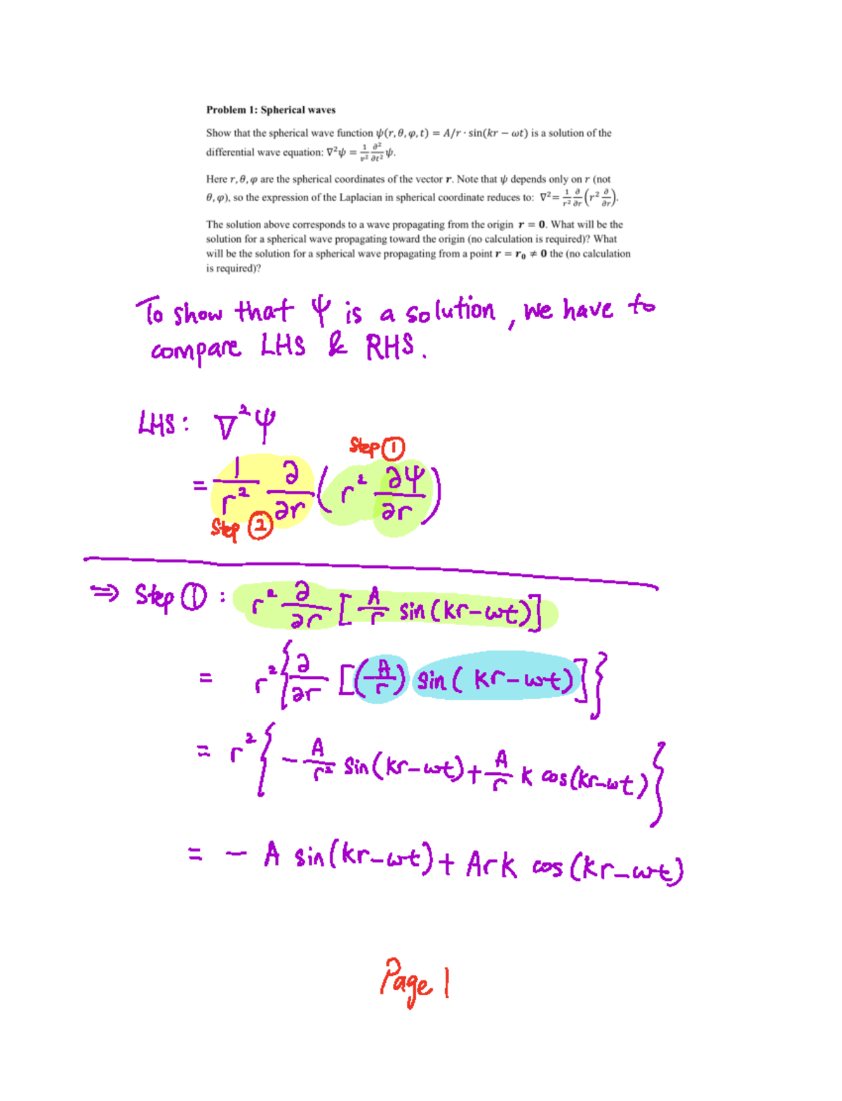Tut 3 Write ups - Tut 3 workings for problems set that can help ...