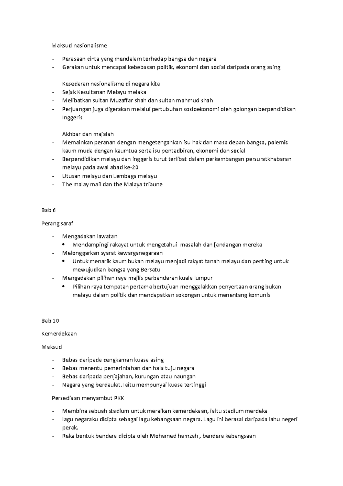 Maksud nasionalisme - bad 2 sejarah f4 - Maksud nasionalisme - Perasaan ...