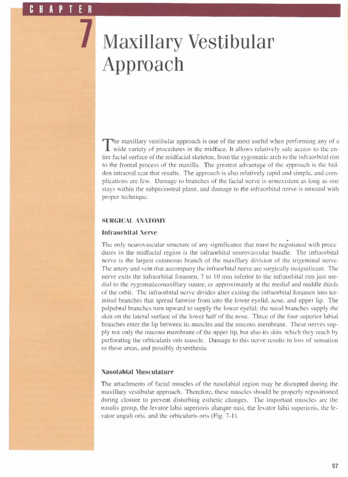 7 - Maxillary Vestibular Approach - 7 Maxillary Vestibular Approach T ...