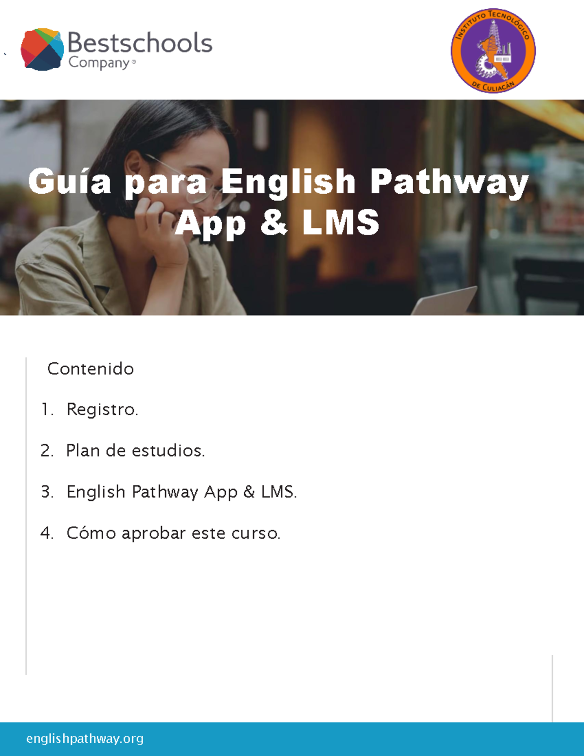 Bienvenido a English Pathway - Guía para English Pathway App & LMS Contenido Registro. Plan de ...