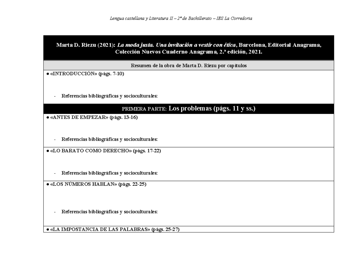 La moda justa - Resumen Artifici del piacere. Moda e seduzione ...