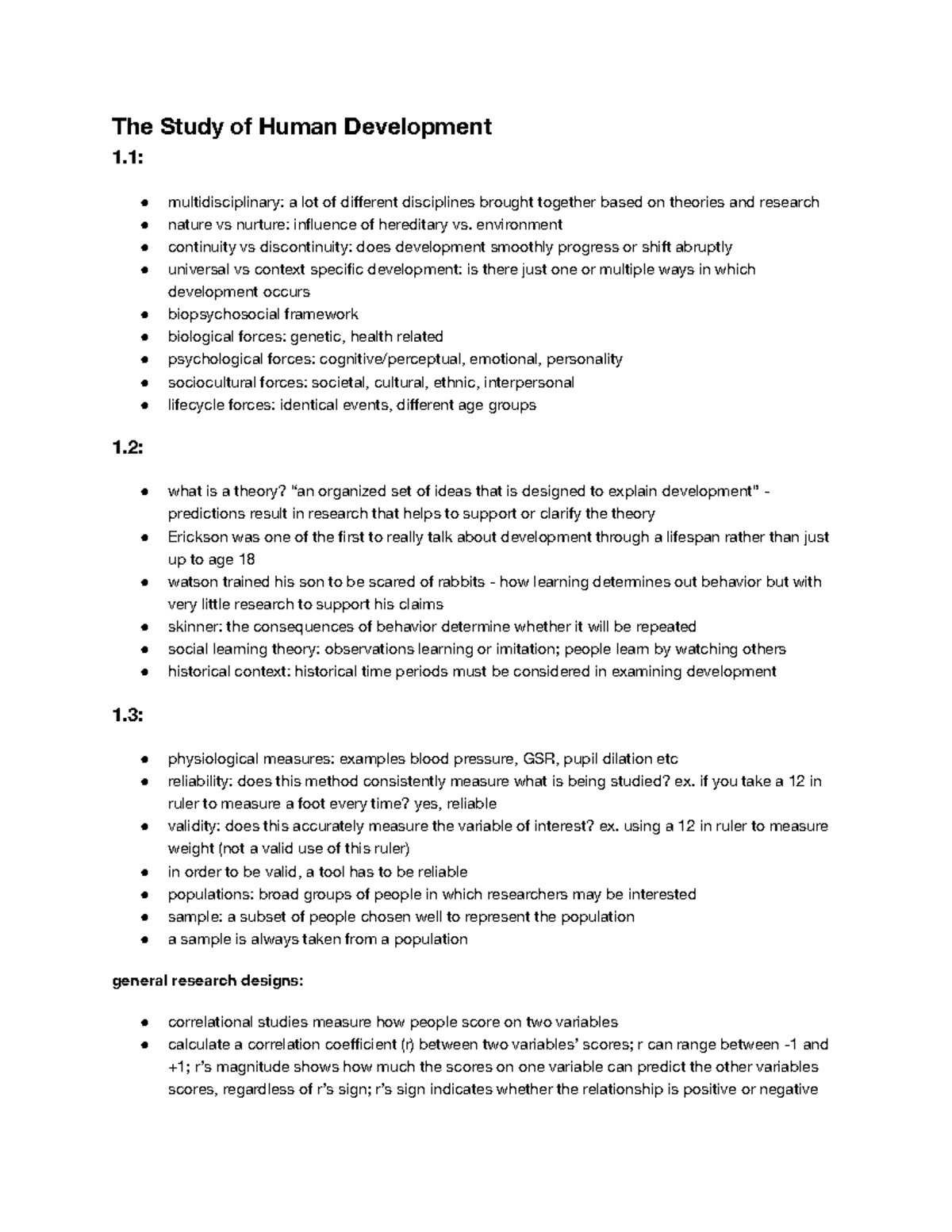 The Study of Human Development - The Study of Human Development 1 ...