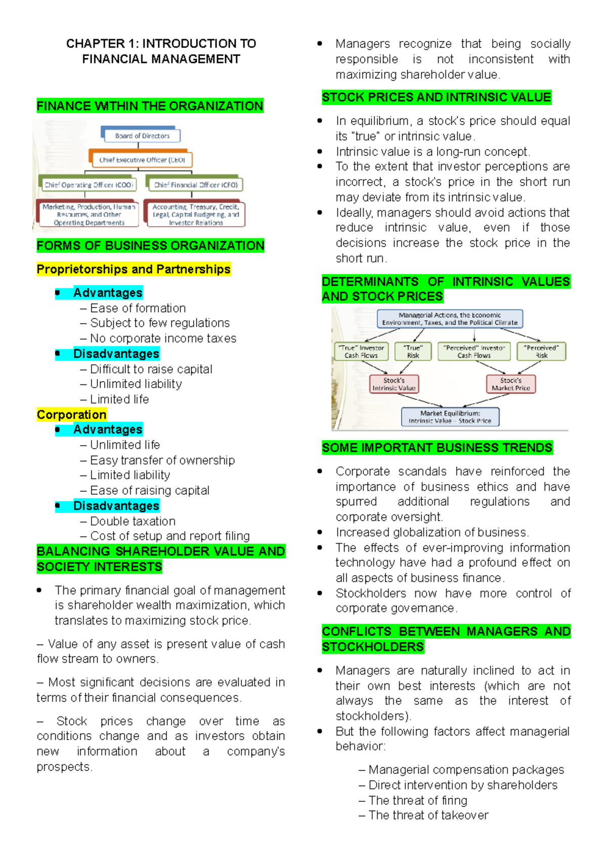 FINN - Lecture notes ation income and jufc jtdx uud - CHAPTER 1 ...