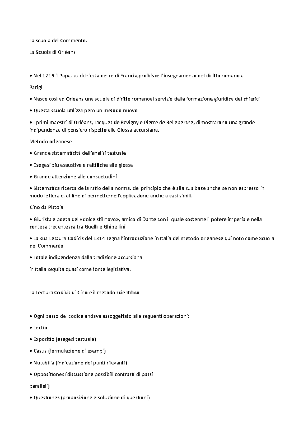 La scuola del Commento ed età carolingia - La scuola del Commento. La ...