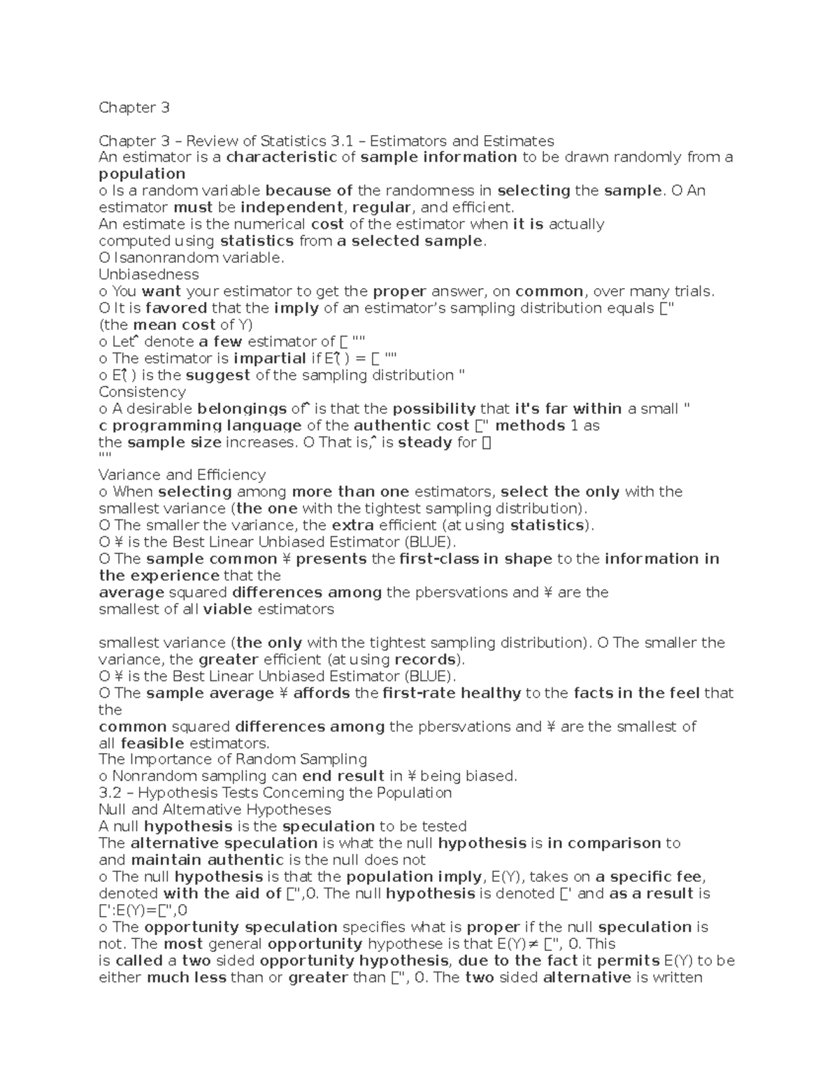 ECON 300 -Chapter 3 - Lecture notes 3 - Chapter 3 Chapter 3 – Review of ...
