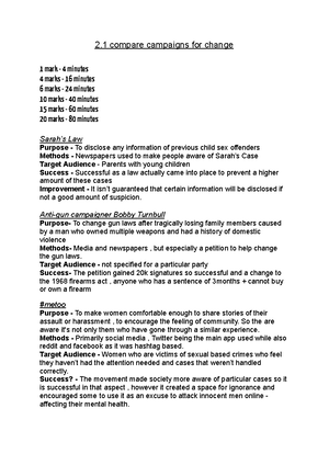 Unit 1 AC1.5 - Explain the impact of media representations on the public perception of crime ...