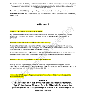 API Specification 6DSS 3rd Edition Addendum 2 Update 20220705 - API ...