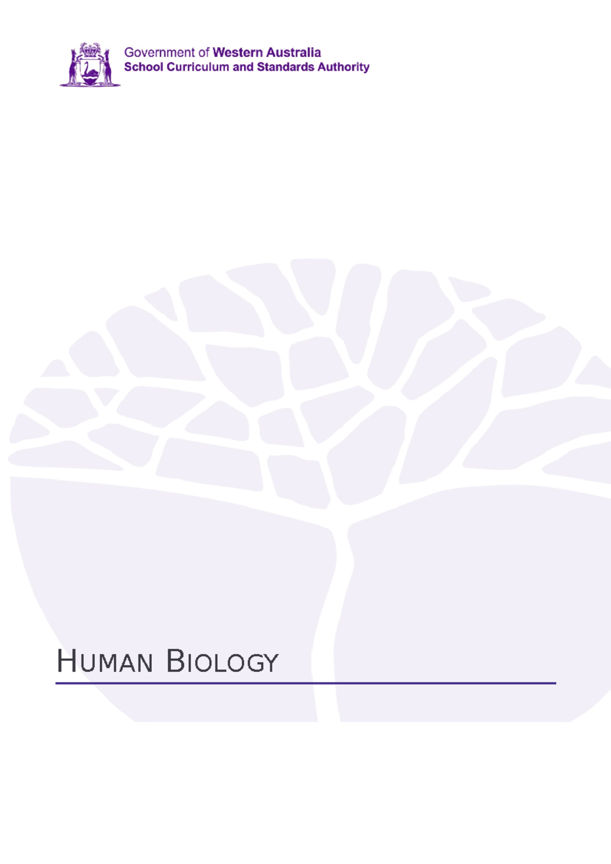 Human Biology Y12 Syllabus ATAR - HUMAN BIOLOGY ATAR COURSE Year 12 ...