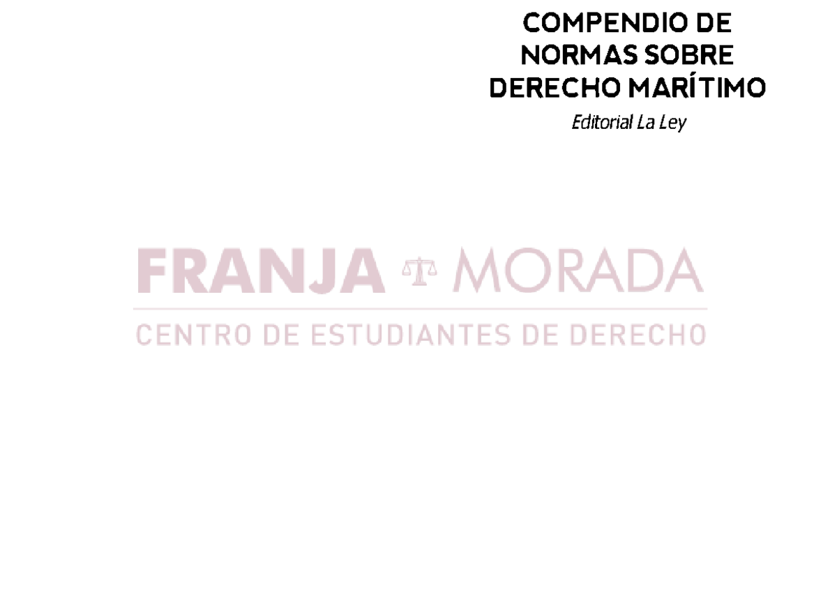 Compendio de normas sobre derecho marítimo - La Ley-pdf - Derecho De La ...